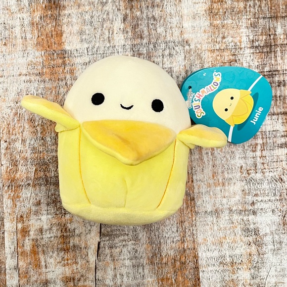 Squishmallows | Toys | Nwt Squishmallows Junie The Banana 5 Inch ...